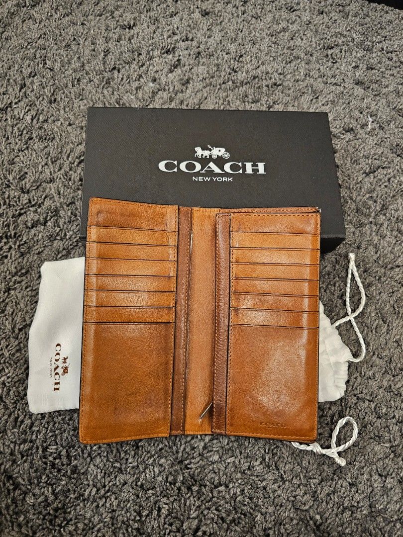 Coach Wallet Men, Men's Fashion, Watches & Accessories, Wallets & Card ...