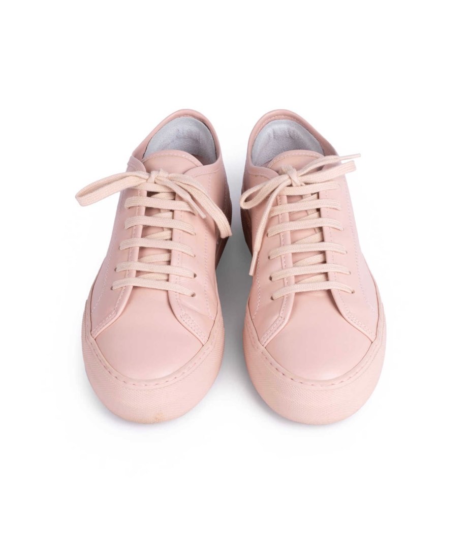 Common Projects pink leather sneakers, Luxury, Sneakers & Footwear on ...