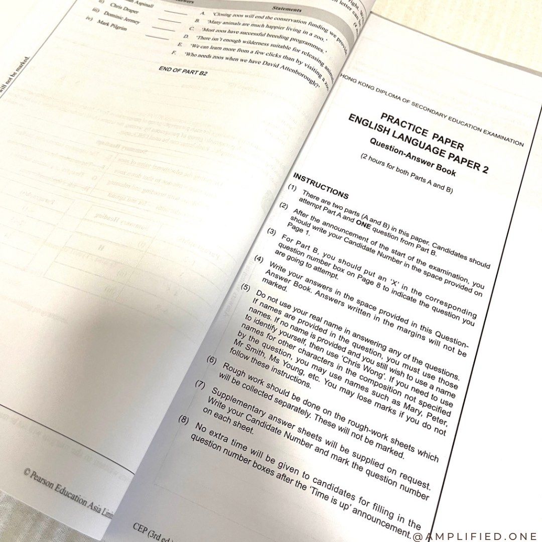 Complete Exam Practice for the HKDSE, third edition, EDGE sets1-8, 興趣及 ...