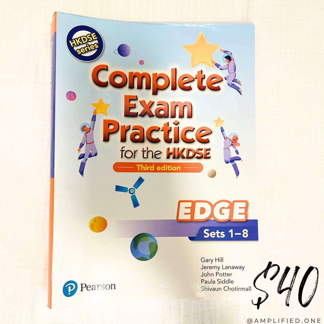 Complete Exam Practice for the HKDSE, third edition, EDGE sets1-8, 興趣及 ...