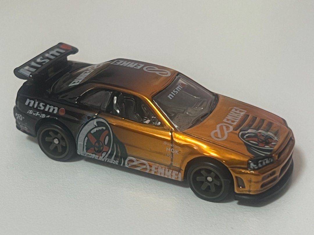 Custom Nissan Skyline GTR BnR34, Hobbies & Toys, Toys & Games on Carousell