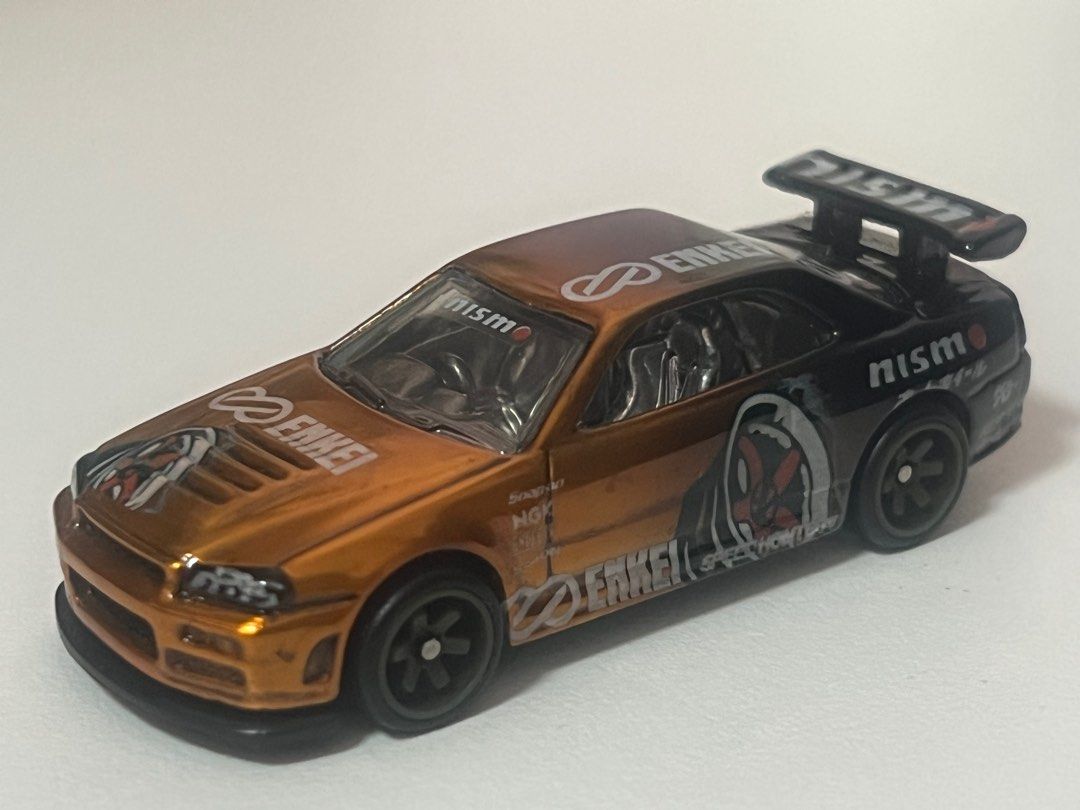 Custom Nissan Skyline GTR BnR34, Hobbies & Toys, Toys & Games on Carousell
