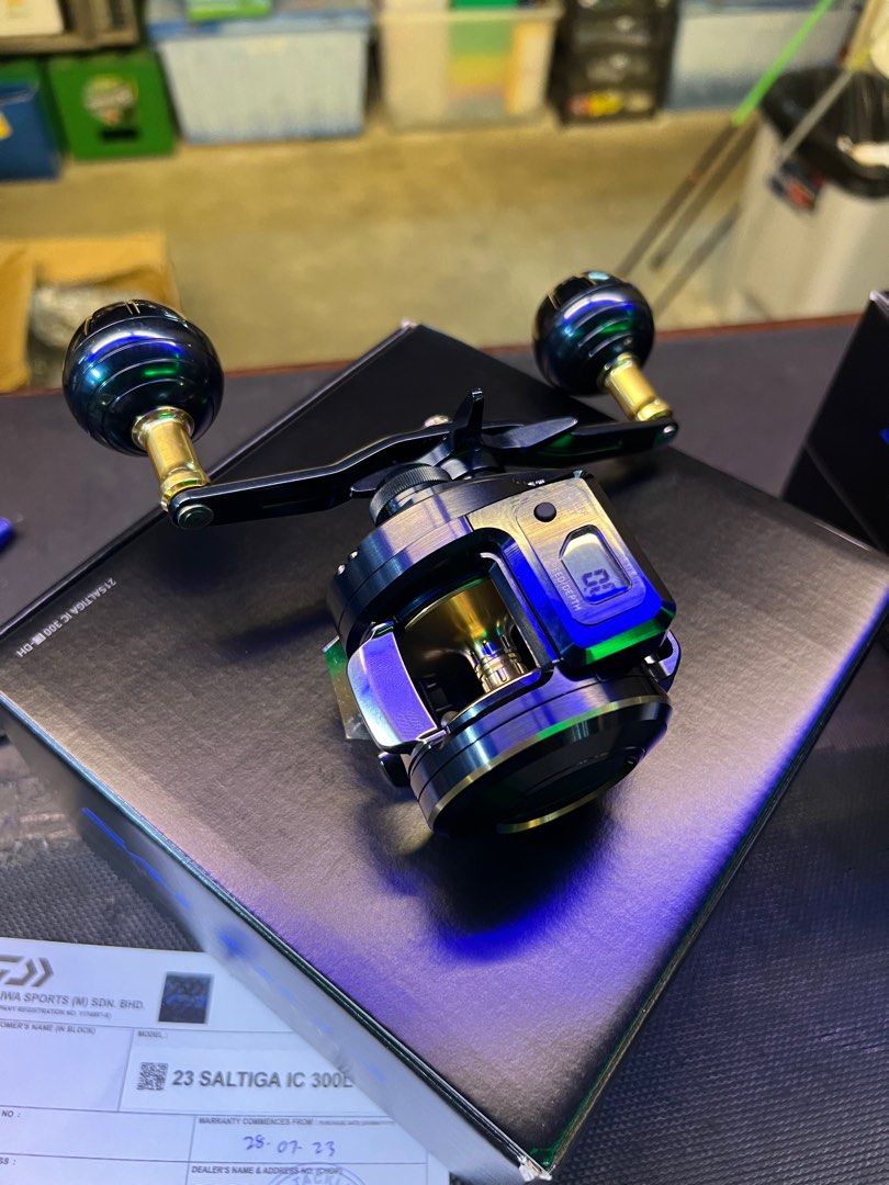 Daiwa Saltiga IC 300L DH, Sports Equipment, Fishing on Carousell
