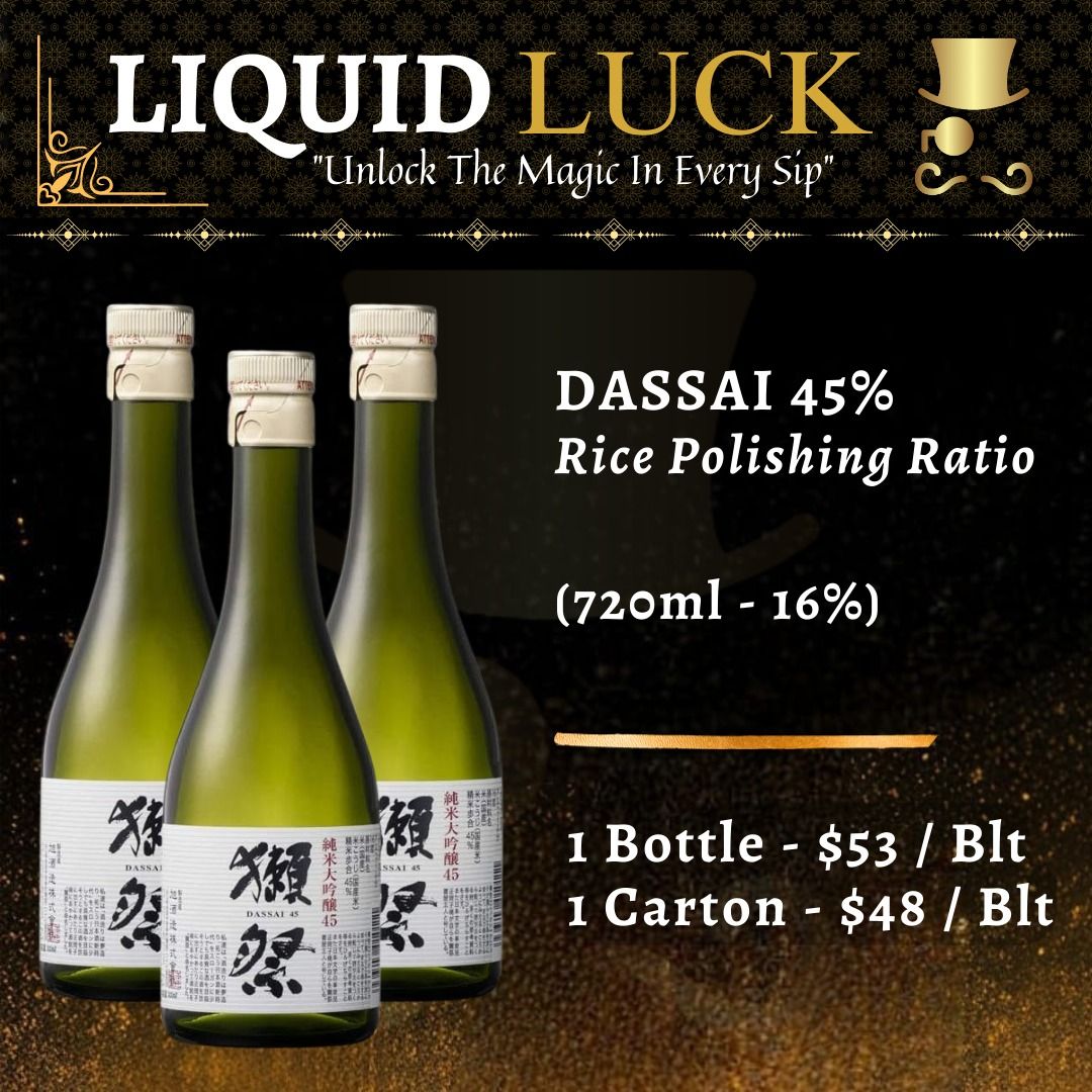 DASSAI 45, Food & Drinks, Alcoholic Beverages on Carousell