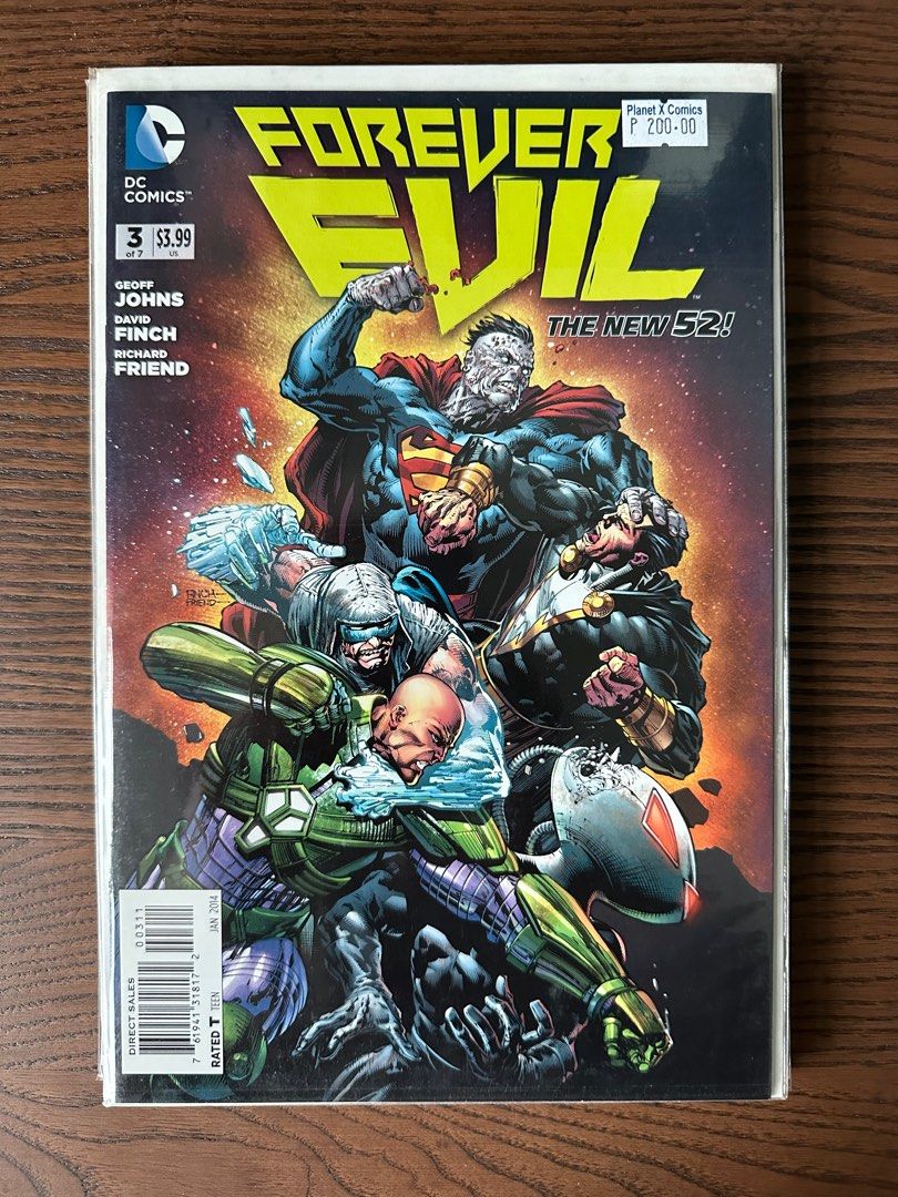 DC Comics Forever Evil #1 - #7 (Complete), Hobbies & Toys, Books ...