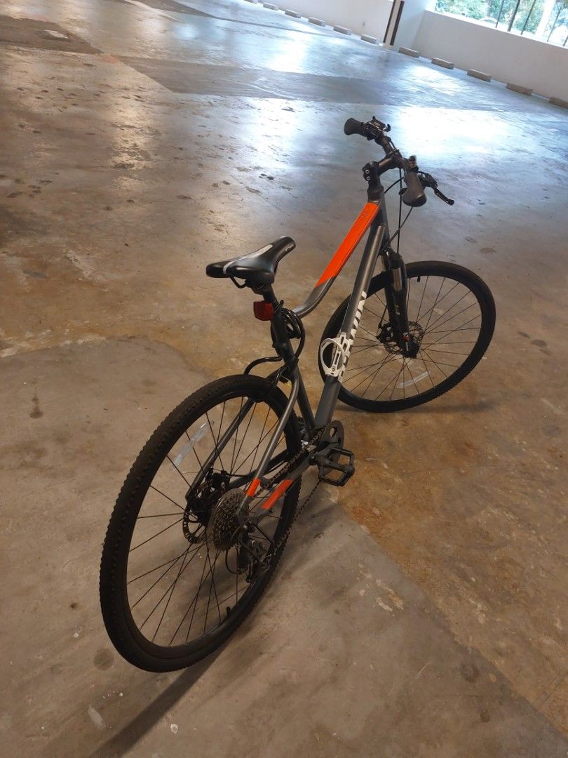 Decathlon Hybrid Bicycle Riverside 500 - Size L, Sports Equipment ...