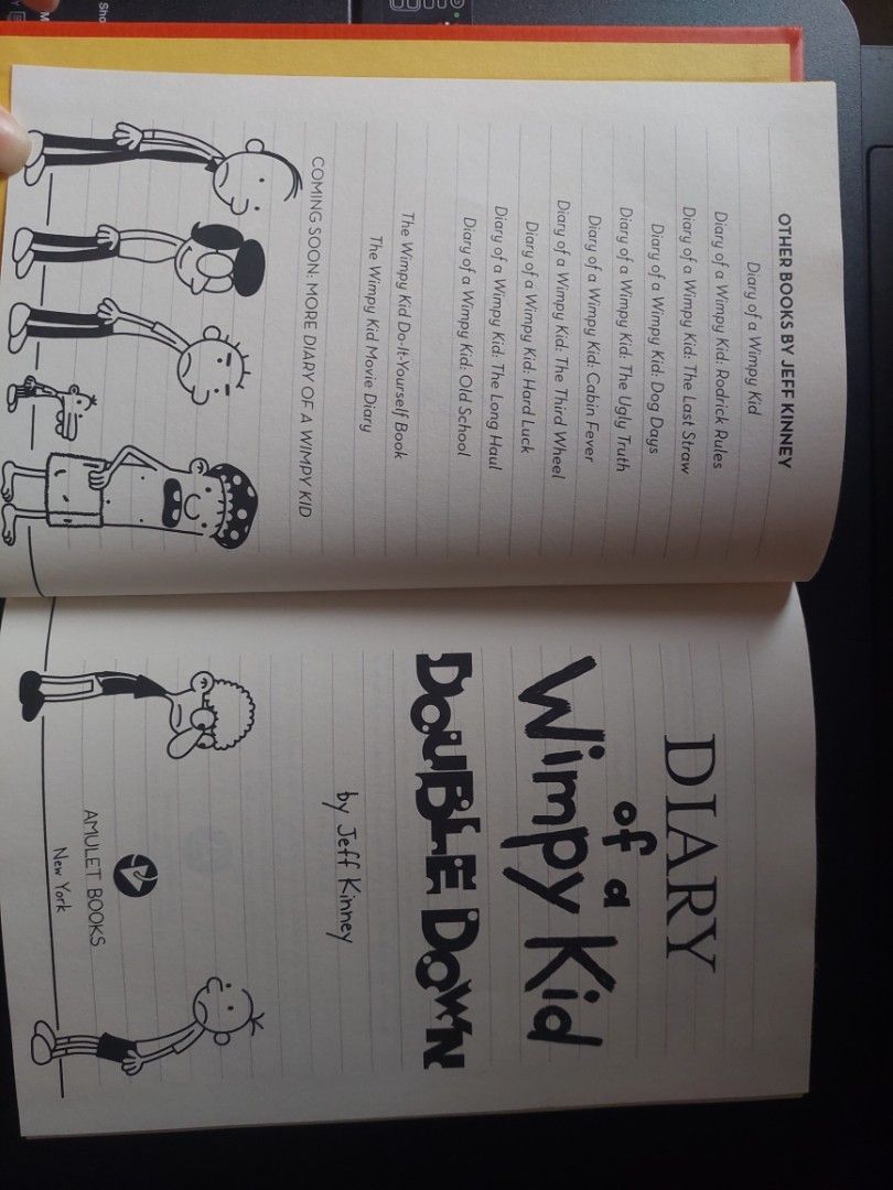 Diary of a Wimpy Kid Double Down, Hobbies & Toys, Books & Magazines ...