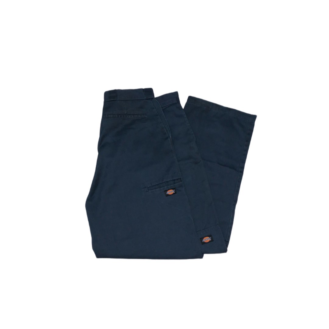 Dickies DARK NAVY Double Knee Loose Fit, Men's Fashion, Bottoms, Jeans ...