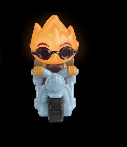 Disney Pixar Elemental Ember on the scooter, Hobbies & Toys, Toys ...