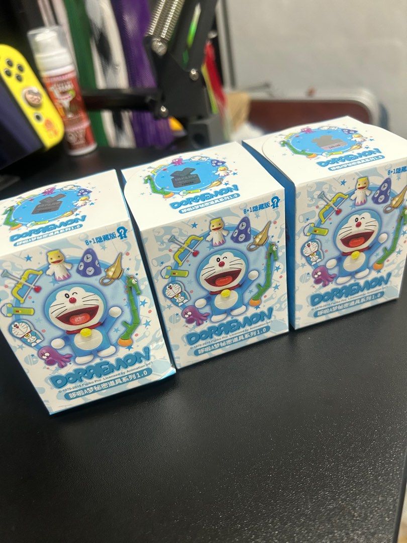 Doraemon blind box, Hobbies & Toys, Toys & Games on Carousell
