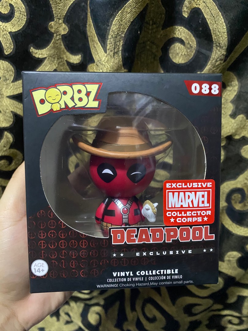 Dorbz Exclusive Marvel Collector Corps Deadpool (Cowboy) on Carousell
