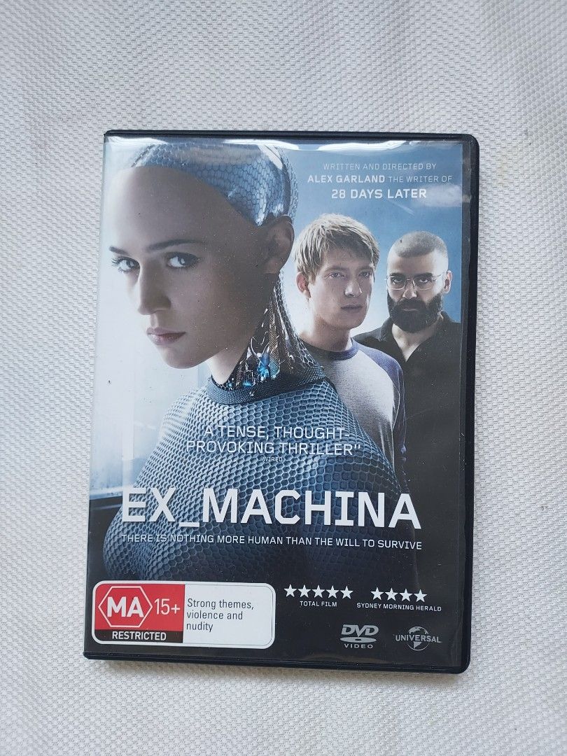 Dvd - Ex Machina, Hobbies & Toys, Music & Media, CDs & DVDs on Carousell