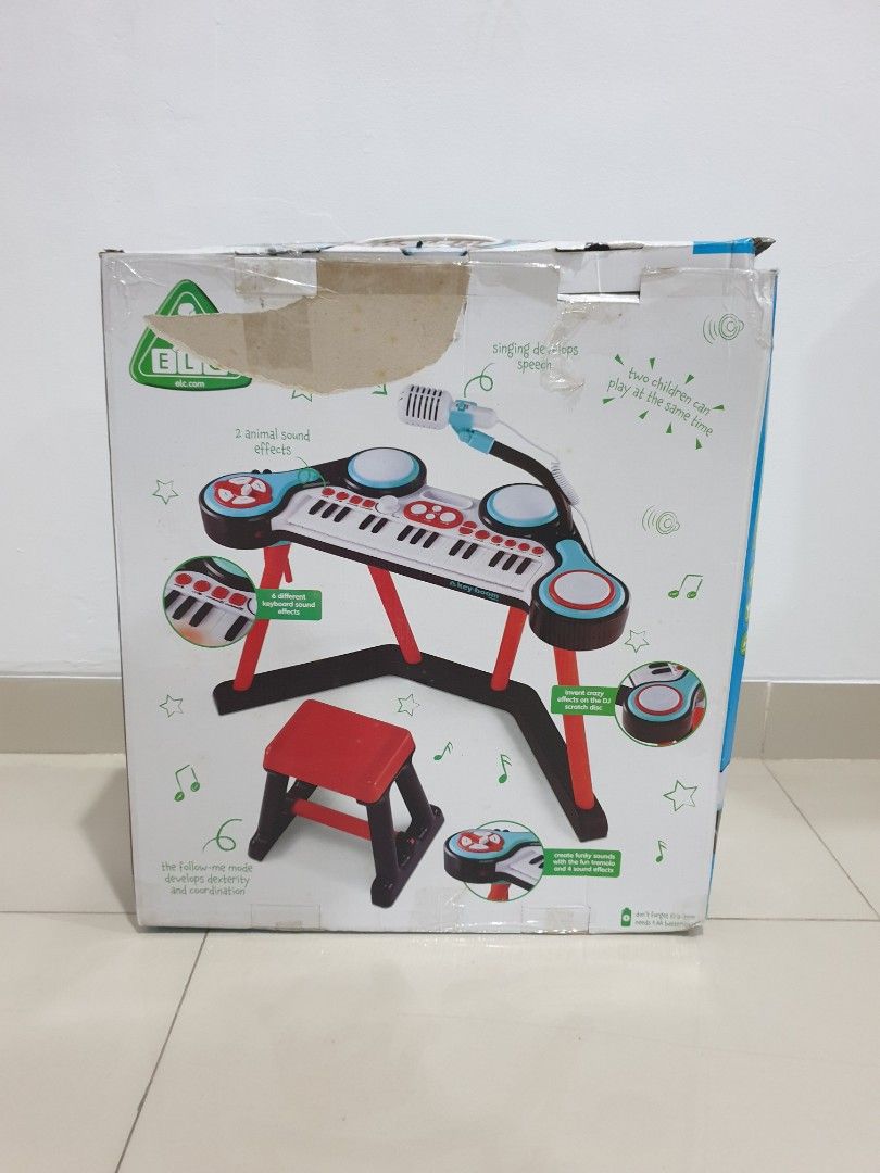 Elc keyboard/key-boom-board preloved on Carousell