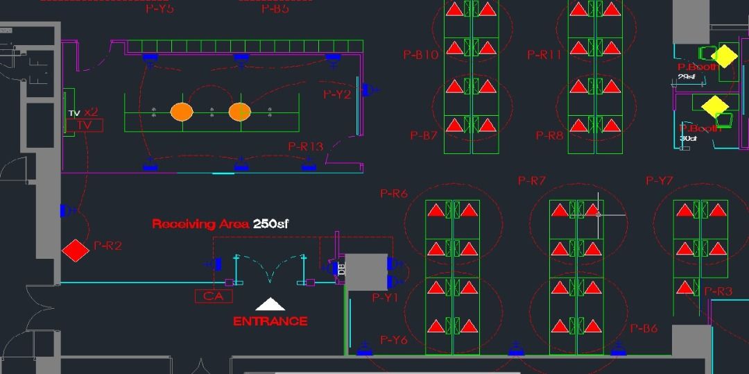 Electrical Drawing Single Line Layout AutoCad PW4 Competent Endorsement ...