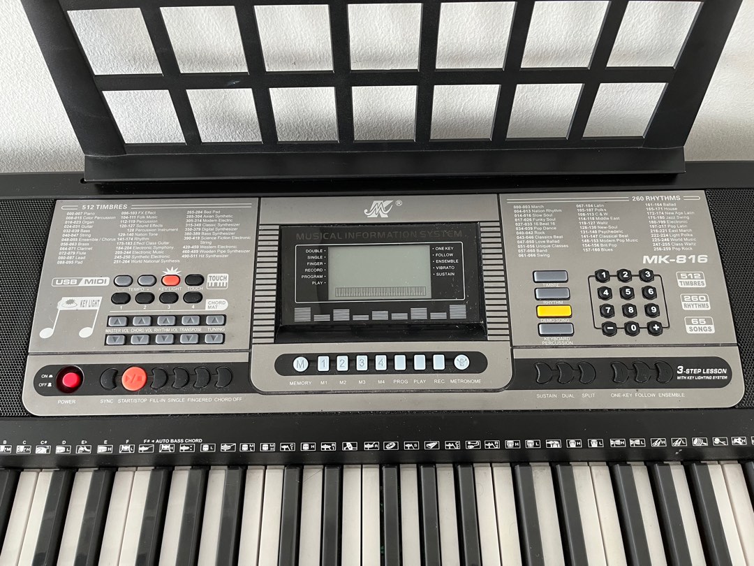 ELECTRONIC KEYBOARD, Hobbies & Toys, Music & Media, Musical Instruments ...