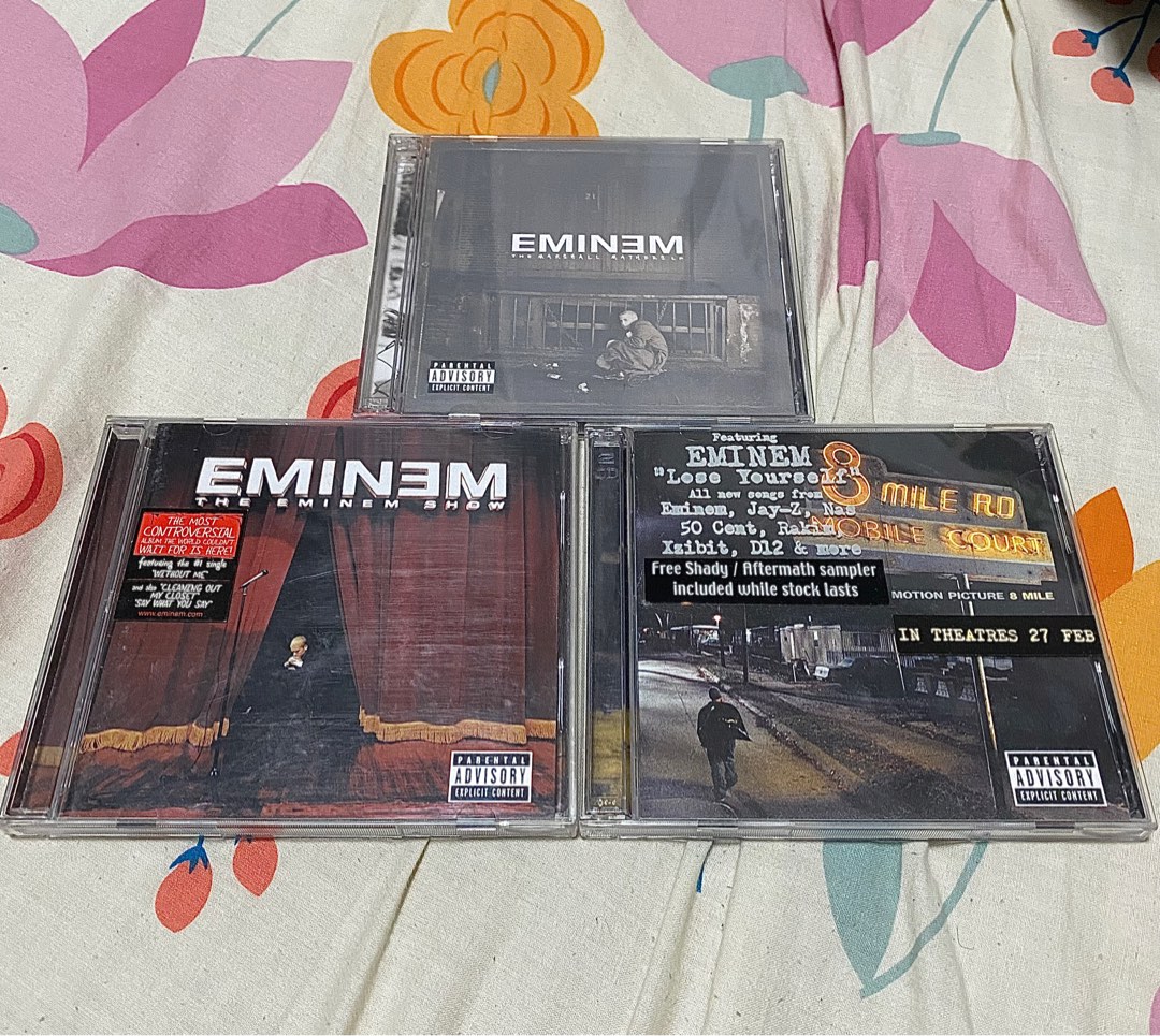 Eminem CDs Collectables, Hobbies & Toys, Music & Media, CDs & DVDs on ...