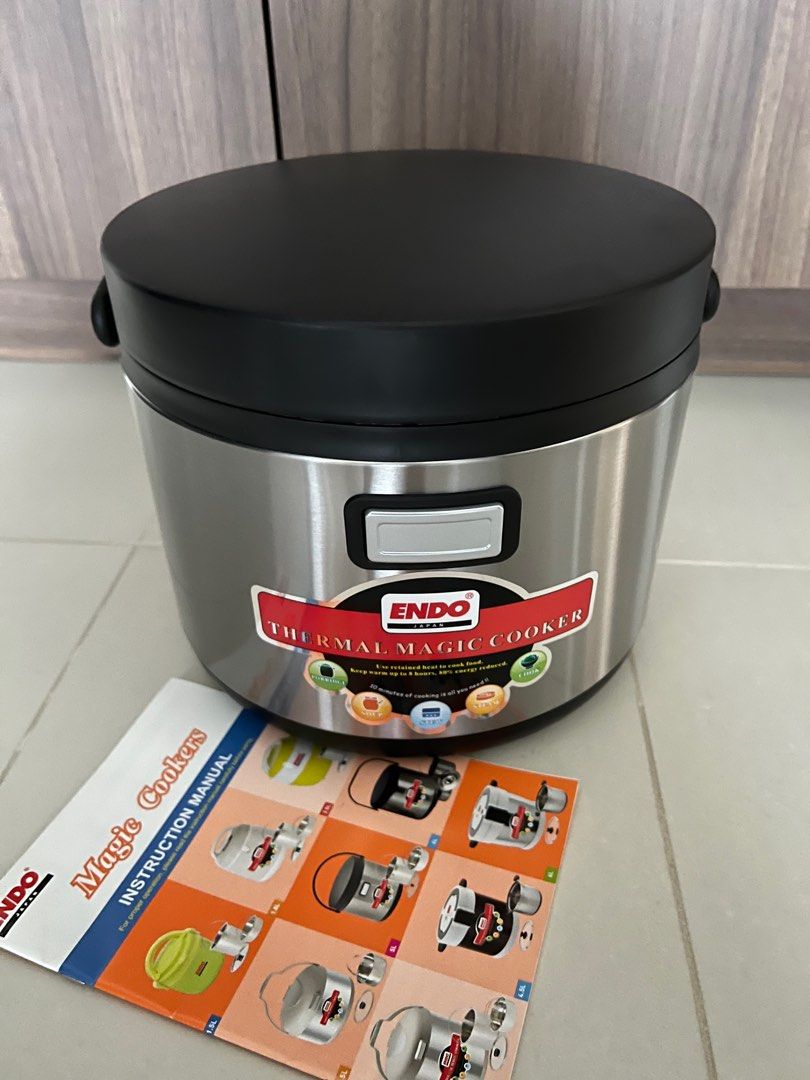 Endo Thermal Magic Cooker 5L, TV & Home Appliances, Kitchen Appliances ...