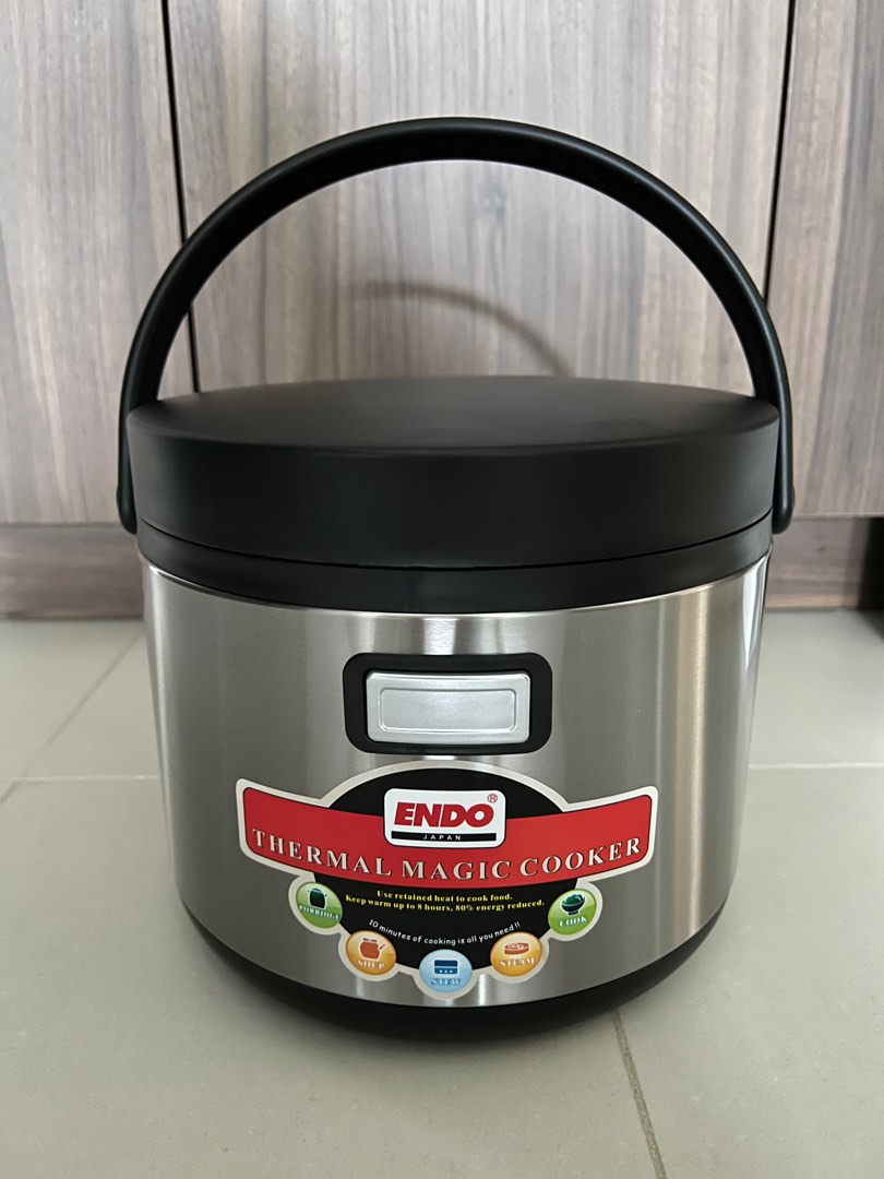 Endo Thermal Magic Cooker 5L, TV & Home Appliances, Kitchen Appliances ...
