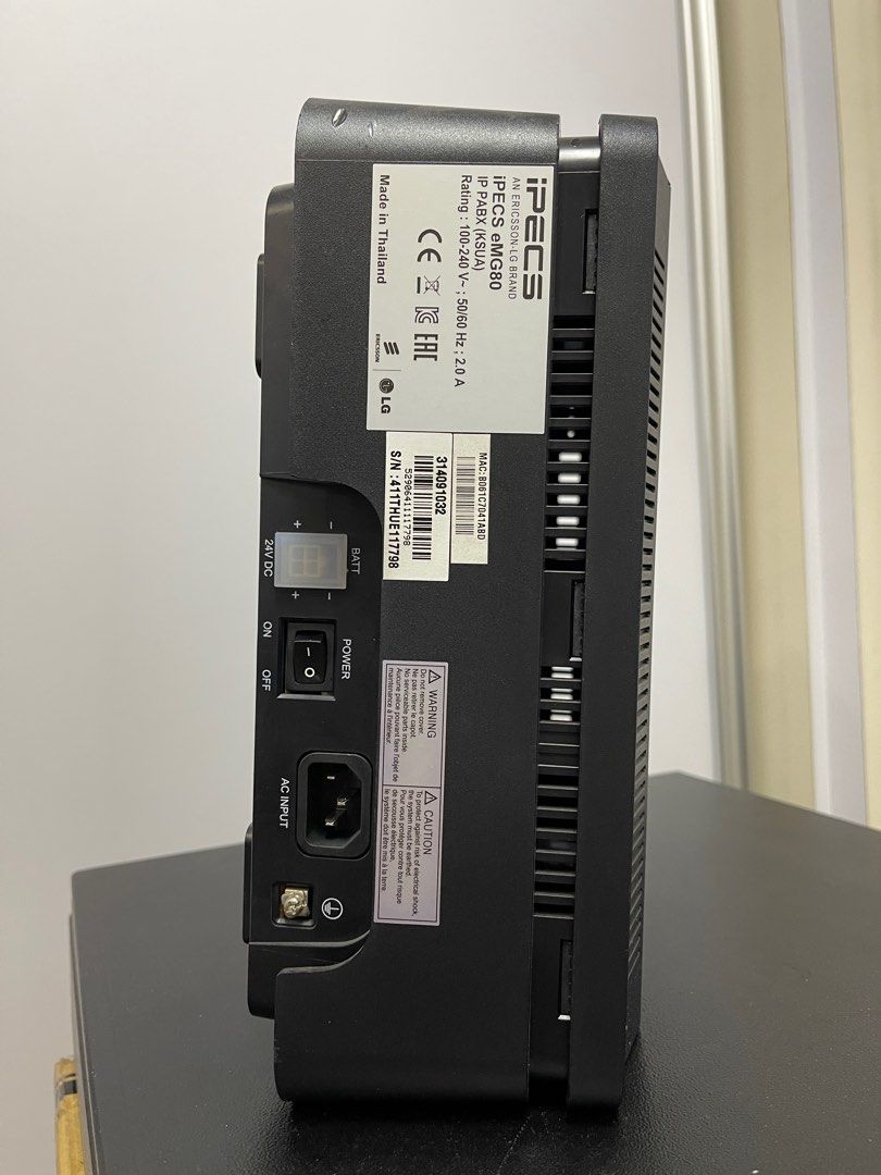 Ericsson LG iPecs eMG80 IP PABX (KSUA) Hybrid Phone System, Computers ...