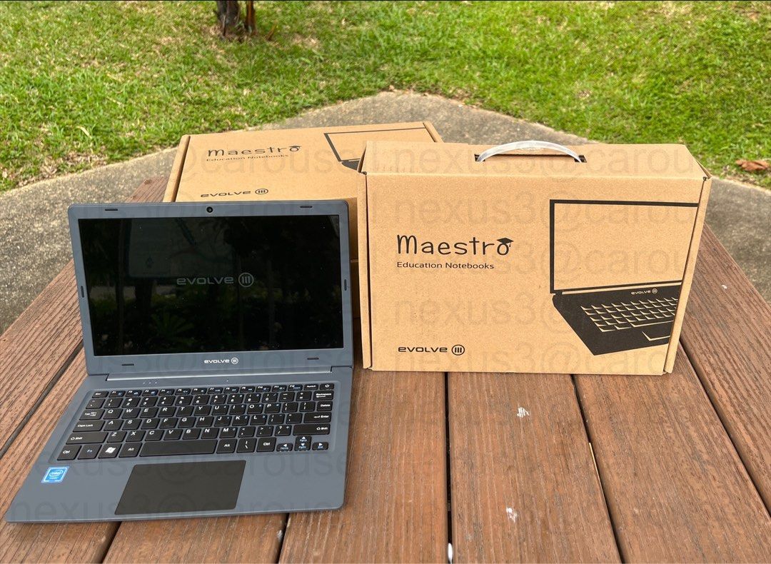Evolve III Maestro E-Book Laptop 11.6 " Windows 11/10 Intel CPU 4GB RAM ...