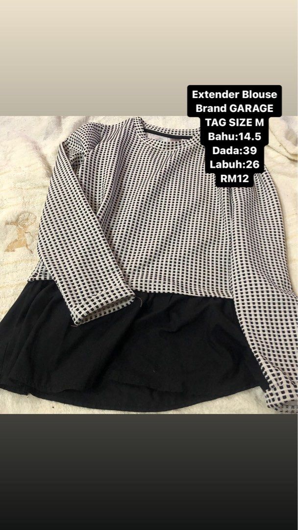 Extender Blouse, Women's Fashion, Tops, Blouses on Carousell