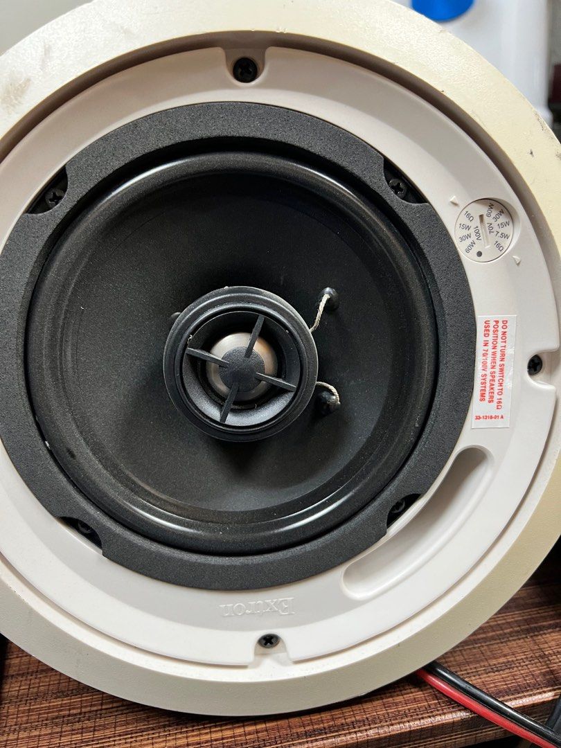 EXTRON SI 26 CT CEILING SPEAKERS 4pcs, Audio, Soundbars, Speakers ...