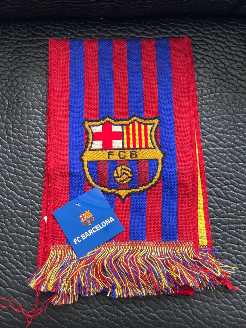 [FC Barcelona] Scarf, Men's Fashion, Watches & Accessories, Scarves on ...