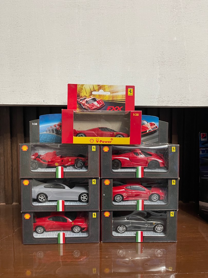 Ferrari 1/38 Ferrari Car Toy Scale Set on Carousell
