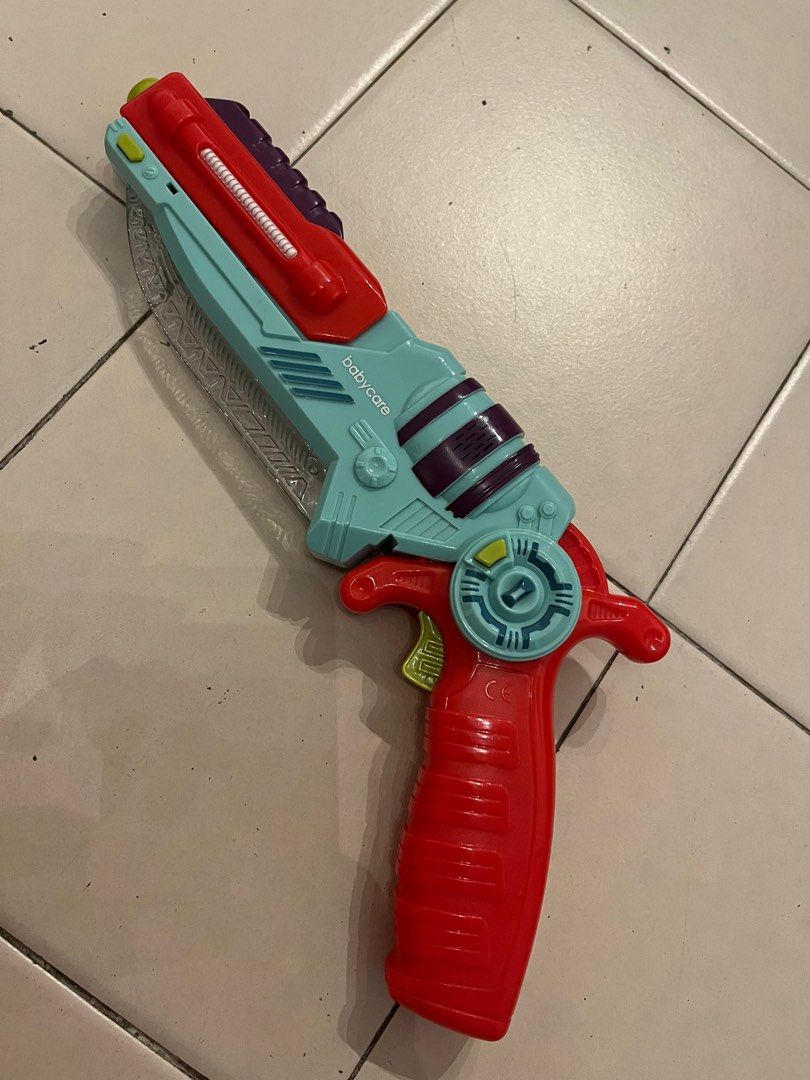 Flash Toy Gun Babycare, Hobbies & Toys, Toys & Games on Carousell