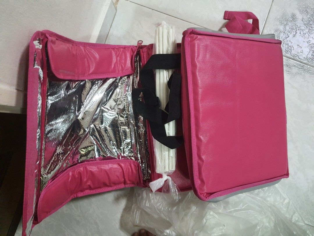 Foodpanda thermal bag, Motorcycles, Motorcycle Accessories on Carousell