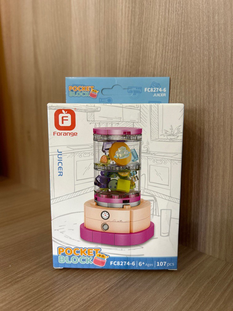 Forange Pocket Block, Hobbies & Toys, Toys & Games on Carousell
