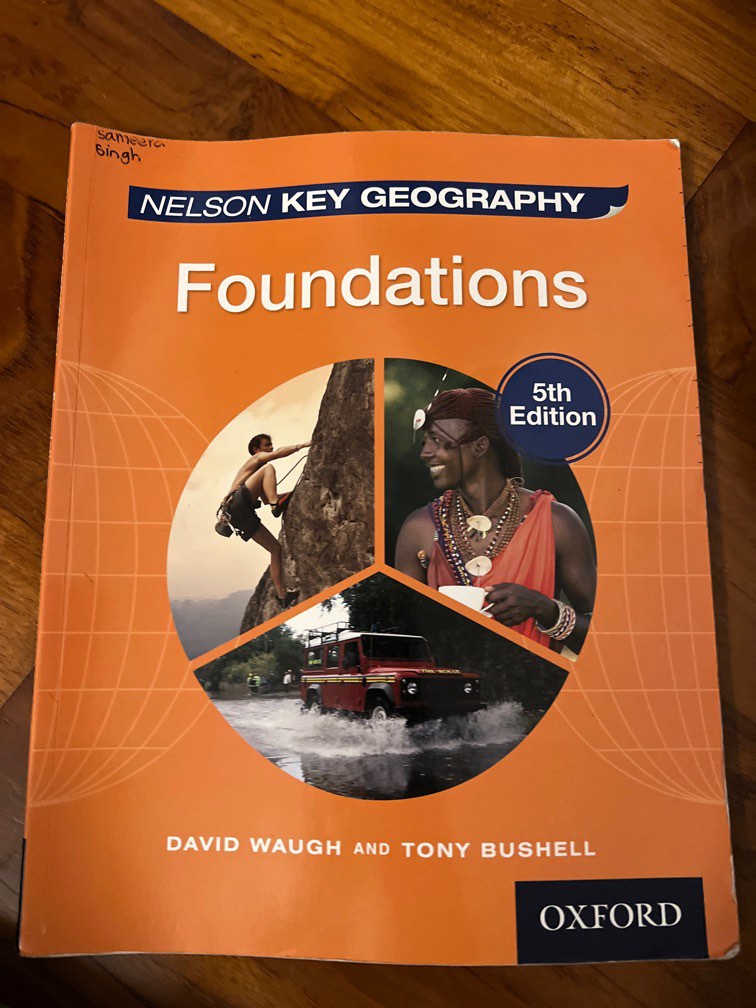 Foundations geography textbook, 興趣及遊戲, 書本 & 文具, 教科書 - Carousell