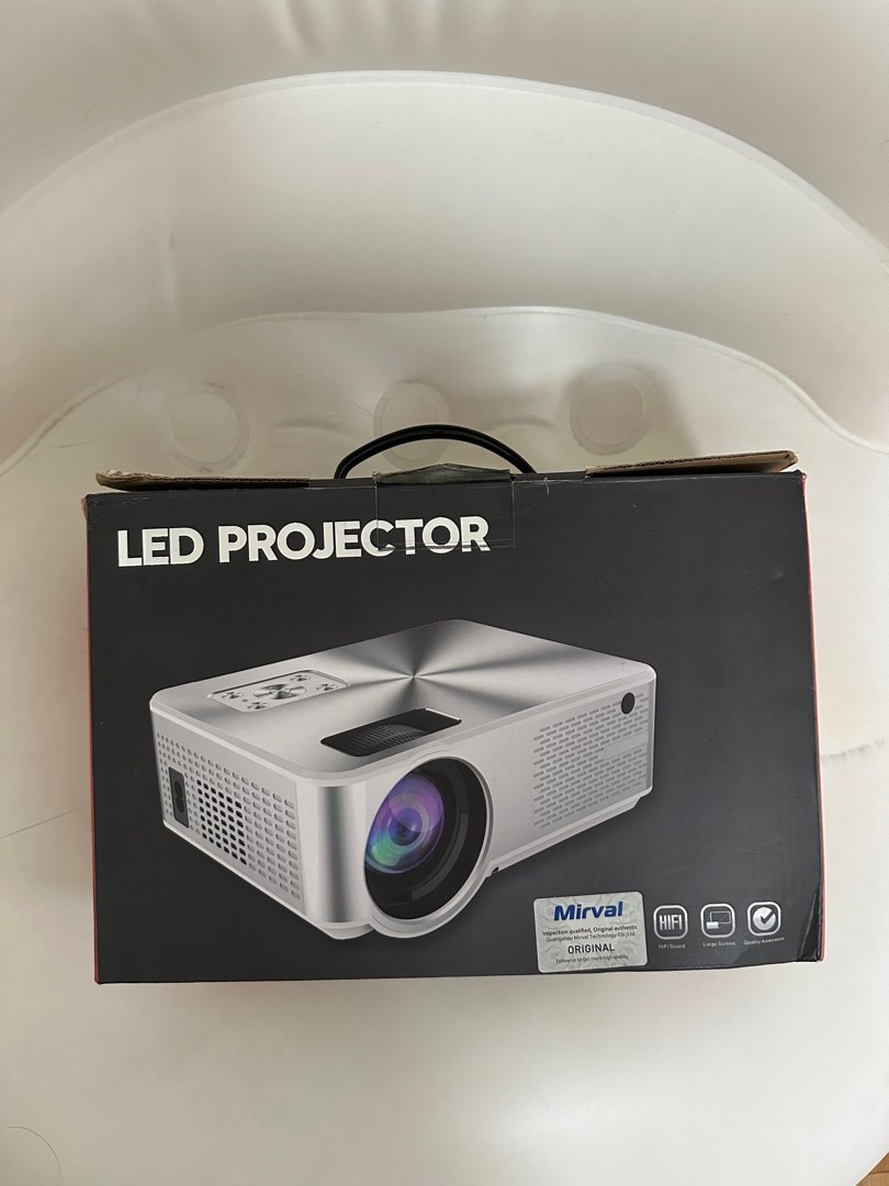 Free Logitech M350 Mirval K4a Android OS WiFi Mirroring LED 1080P ...