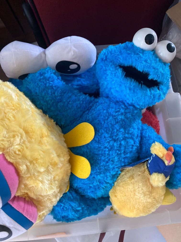 Free: Sesame Street Soft Toys, Hobbies & Toys, Toys & Games on Carousell