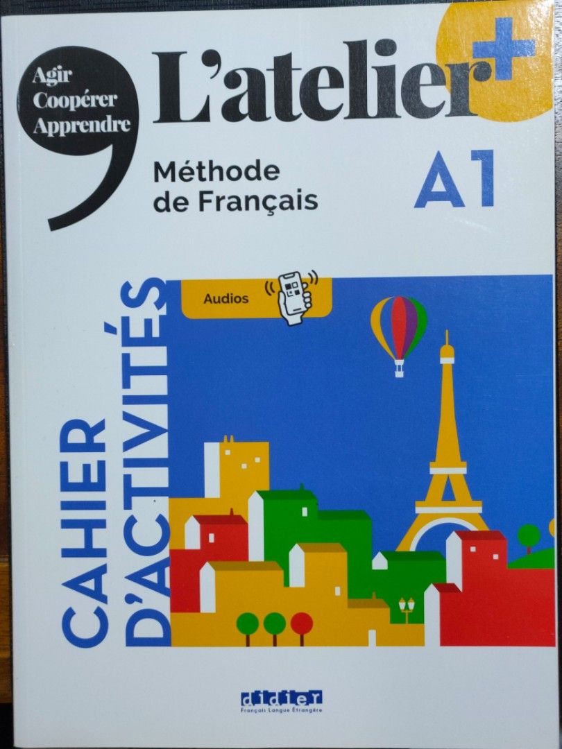 French workbook (L'atelier A1, Cahier D'activites), Hobbies & Toys ...