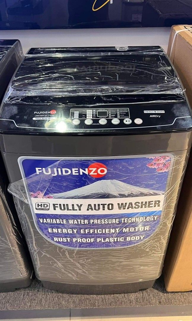 FUJIDENZO TOP LOAD FULLY AUTOMATIC WASHING MACHINE (ENERGY SAVING ...