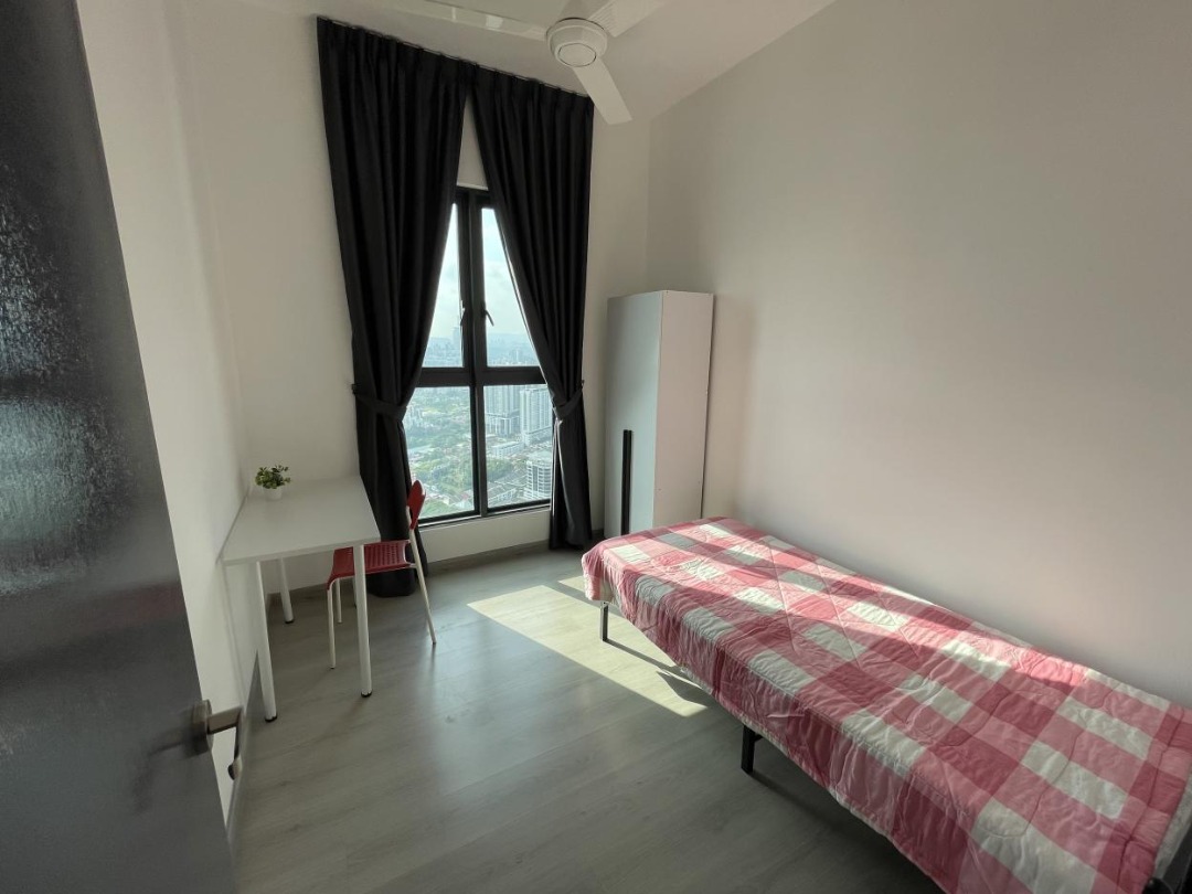 Fully-furnished Single Room for Rental @ Kuchai Lama, The Hermington ...
