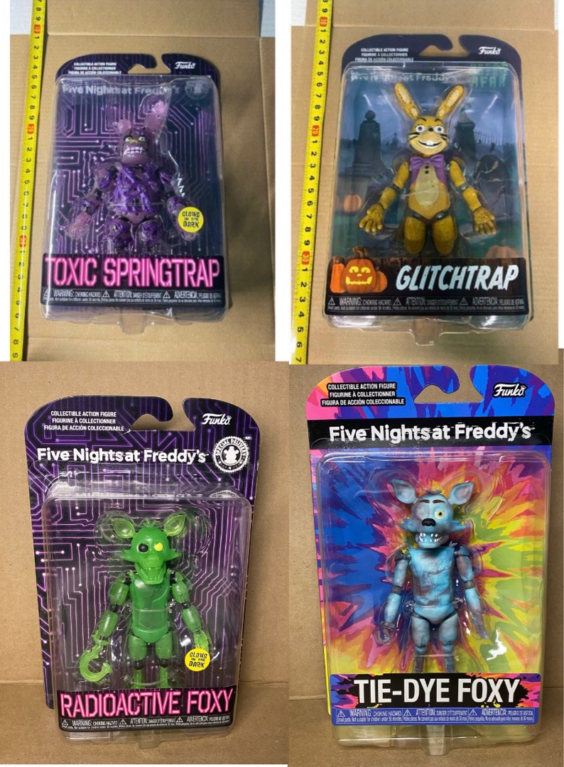 Funko five nights at Freddy's special delivery toxic springtrap & curse ...