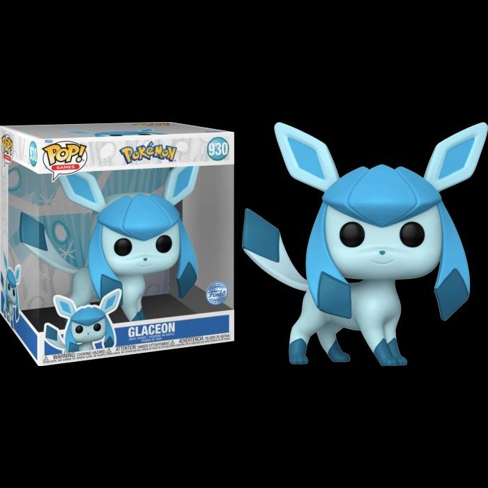 Funko Pop! Games: Pokemon - Glaceon 10" Jumbo #930, Hobbies & Toys ...
