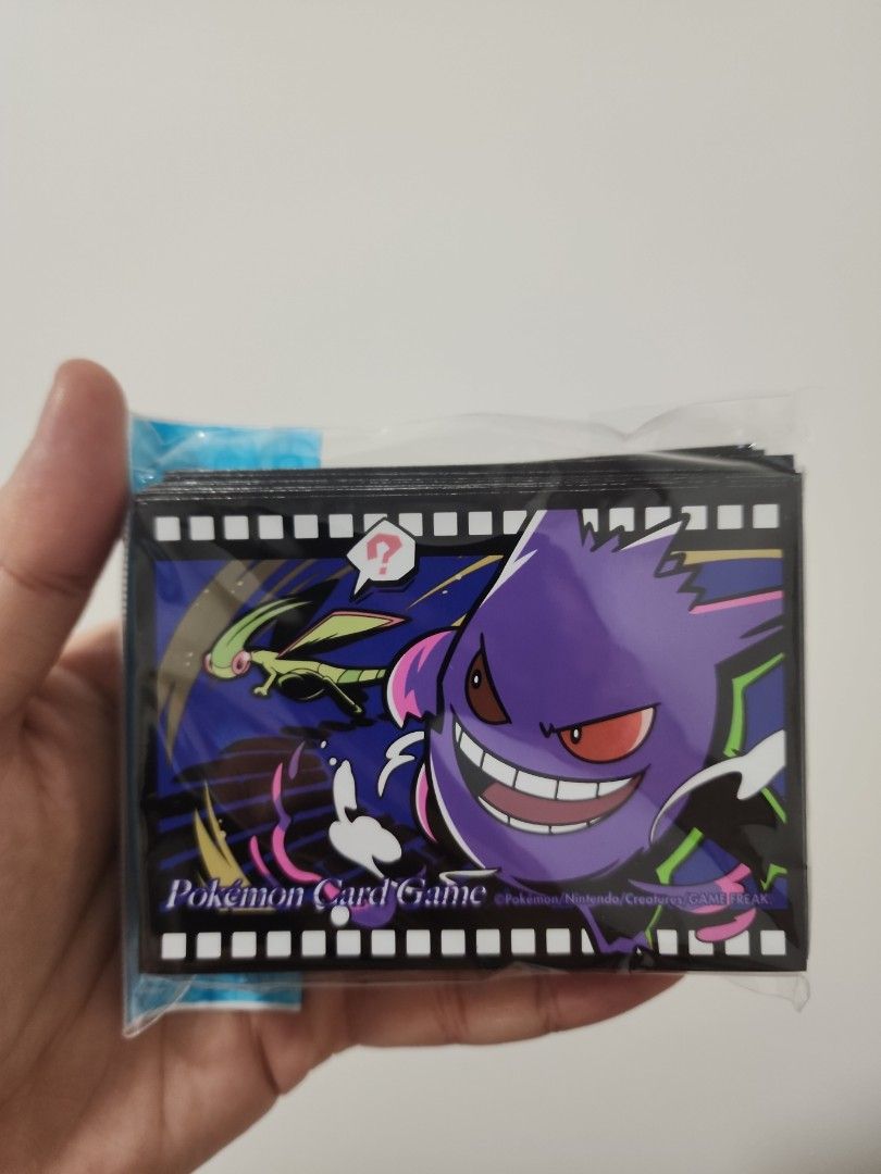 Gengar Card Sleeves, Hobbies & Toys, Toys & Games on Carousell