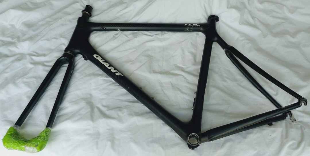 Giant TCR full carbon frame and forks - 58cm., Sports Equipment ...