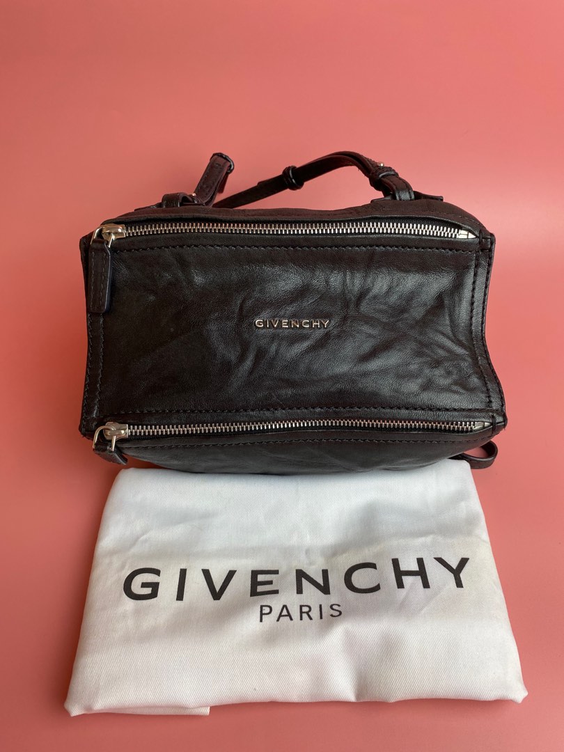 Givenchy Pandora Mini Sheepskin in Black, Luxury, Bags & Wallets on ...
