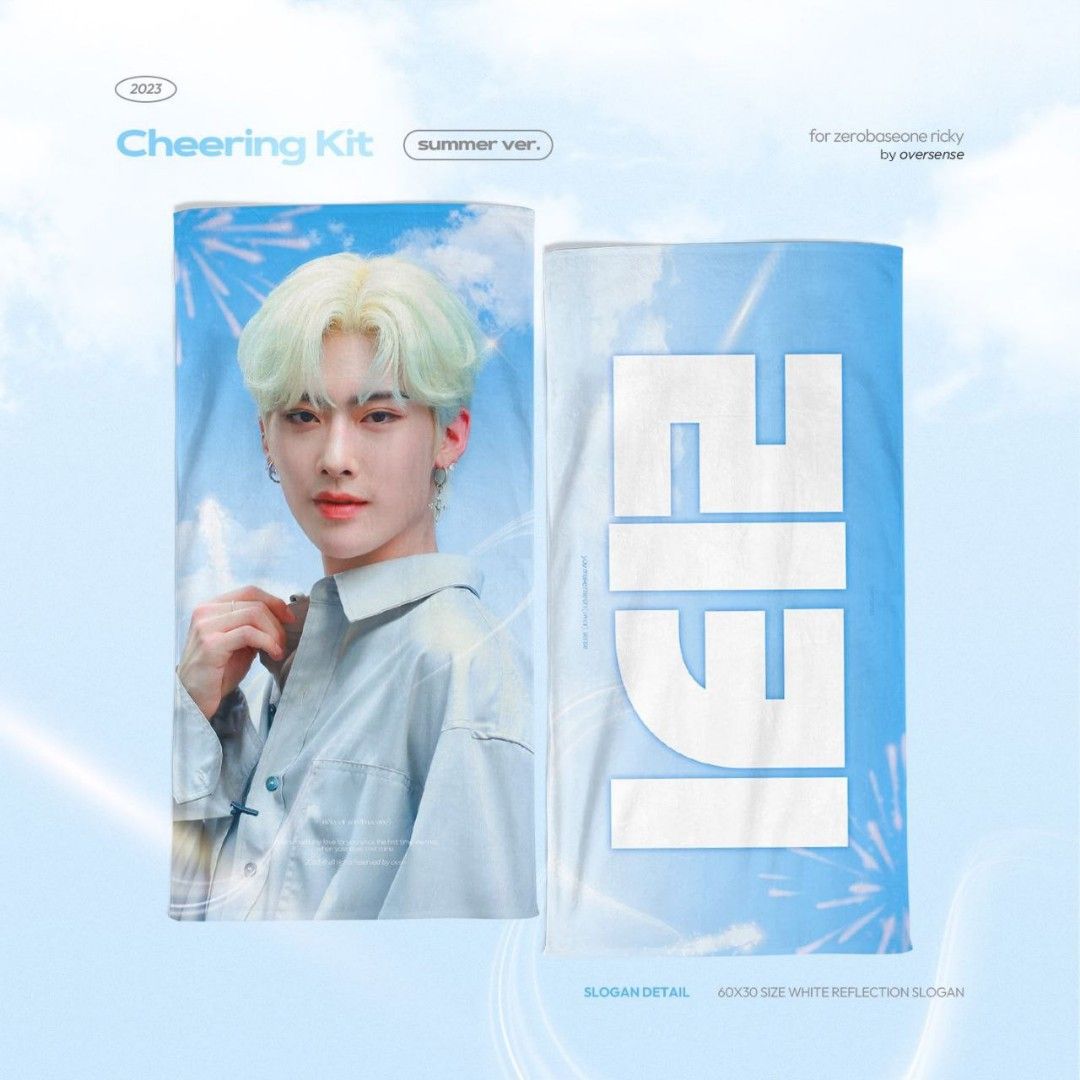 [GO] zerobaseone zb1 ricky slogan by oversense, Hobbies & Toys ...