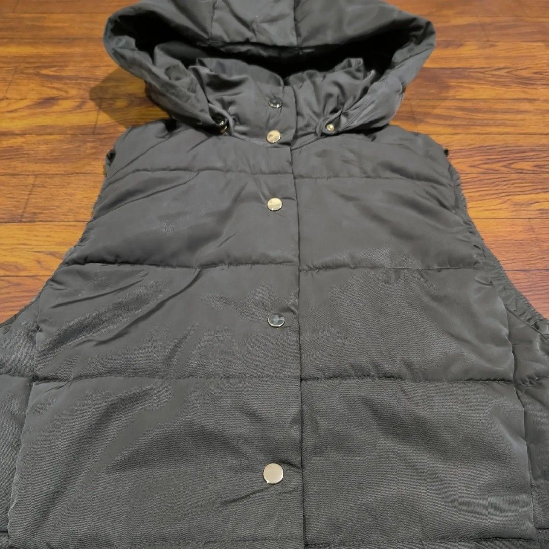 GU VEST GELEMBUNG OLIVE ORIGINAL SECOND UNIQLO BULANG PUFFER, Fesyen ...