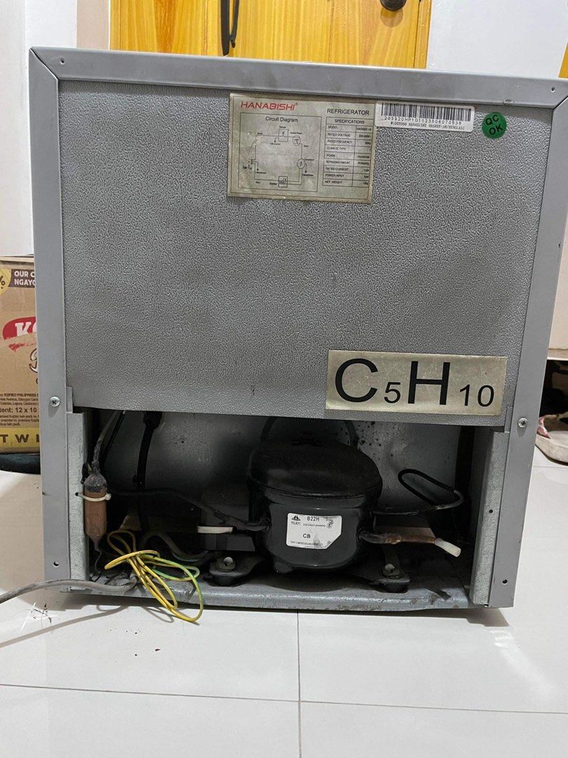 Hanabishi Single Door Refrigirator HASREF 18 on Carousell