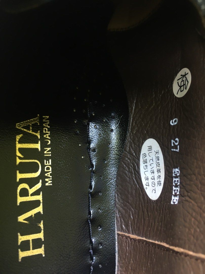 Haruta Leather Shoes, Men's Fashion, Footwear, Casual Shoes on Carousell