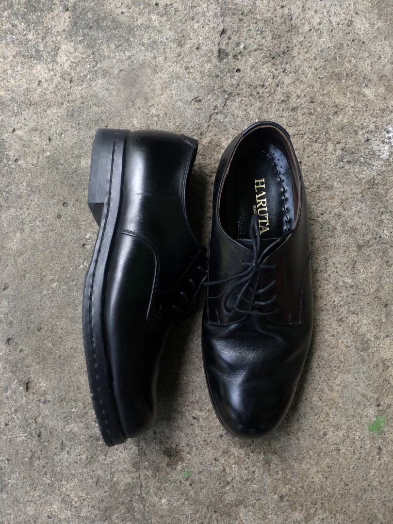 Haruta Leather Shoes, Men's Fashion, Footwear, Casual Shoes on Carousell