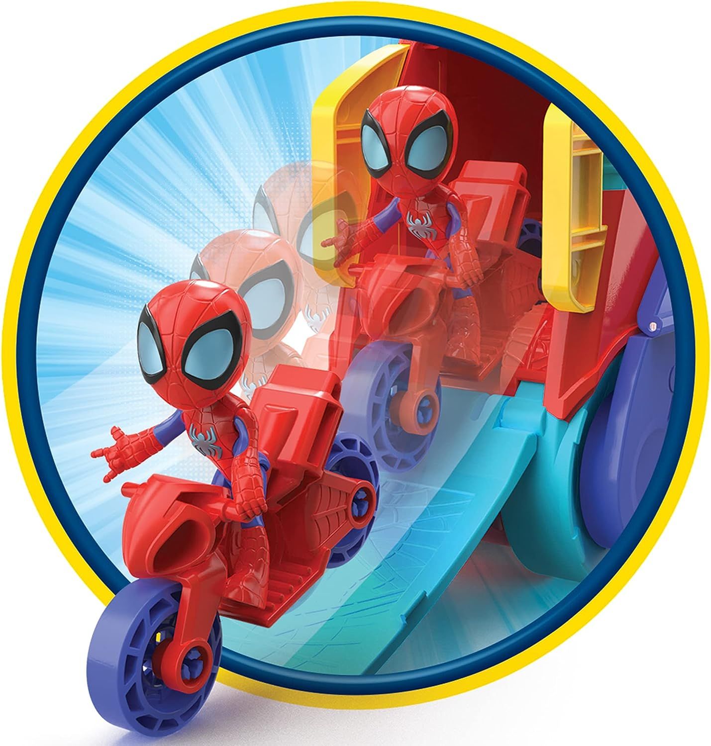 Hasbro Marvel Spidey and His Amazing Friends Spider Crawl-R 2-in-1 ...