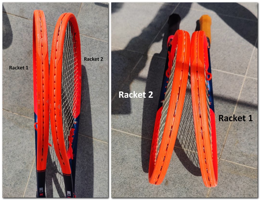 HEAD Radical Pro 2023 Tennis Rackets x2 for sale, Sports Equipment ...