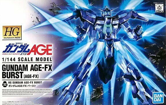 HG AGE-FX Gundam AGE FX Burst 高達AGE-FX 爆發型 (AGE) 高達模型, 興趣及遊戲, 玩具 & 遊戲類 - Carousell